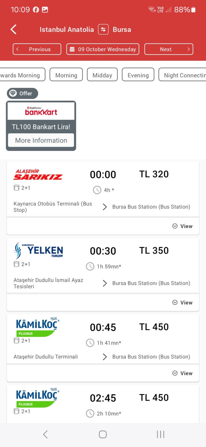 Practical Intercity bus travel in Turkey guide - Inside Out In Istanbul